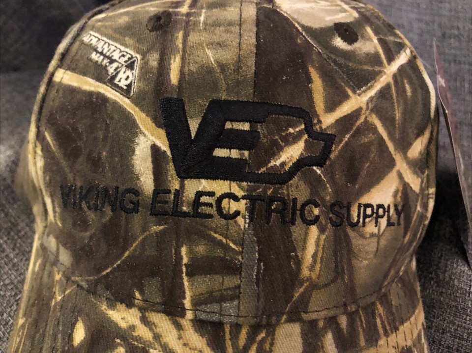 Viking Electric Camo Adjustable Snapback Hat Cap Camouflage VE NEW NWT ...