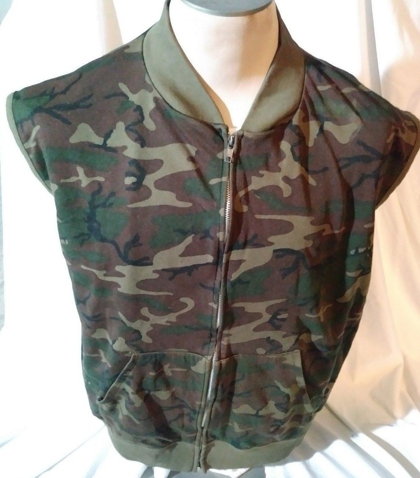 Vintage Fieldmaster Camo Vest Hunting 3XL Sears Polyester and ...