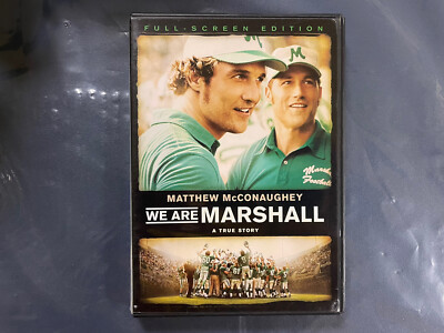 We Are Marshall Full Screen Edition Movie DVD Matthew McConaughey ...
