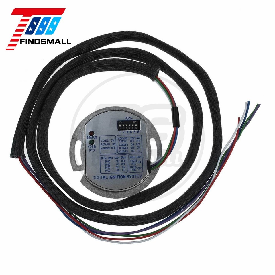 Programmable Single Fire Electronic Ignition Module for Harley Dyna 53 ...
