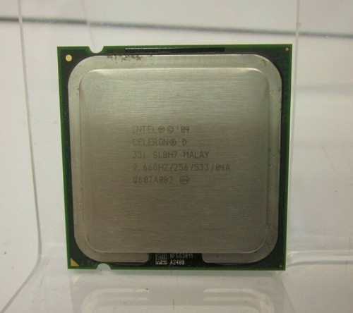 Processore Intel Celeron D SL8H7 2,66 GHZ LGA 775 CPU Funzionante | eBay