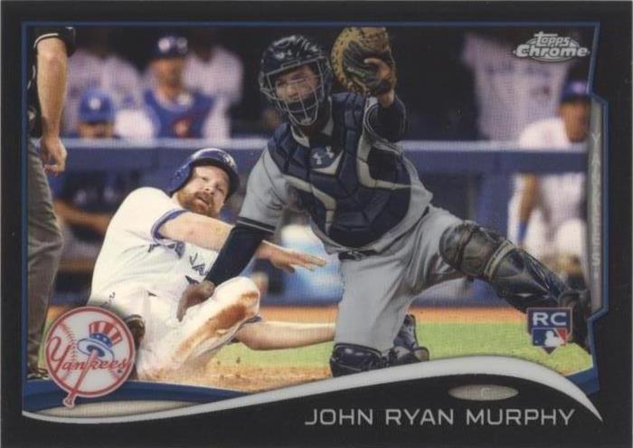 2014 Topps Chrome - J.R. Murphy #69 Black Refractor /100 (RC) for sale ...