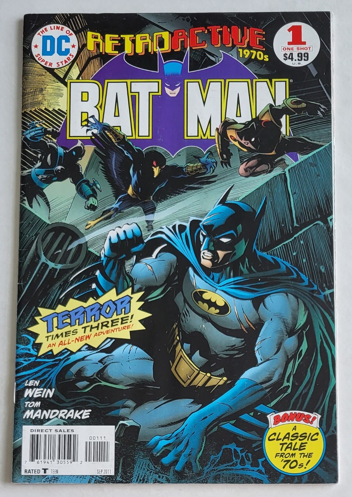 DC Comic Book....Batman: Retroactive 1970s #1, September 2011, Good ...