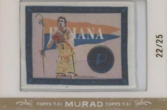 2008-09 Topps T-51 Murad - Troy Murphy #75 Silk Mini Framed /25 (MEM ...
