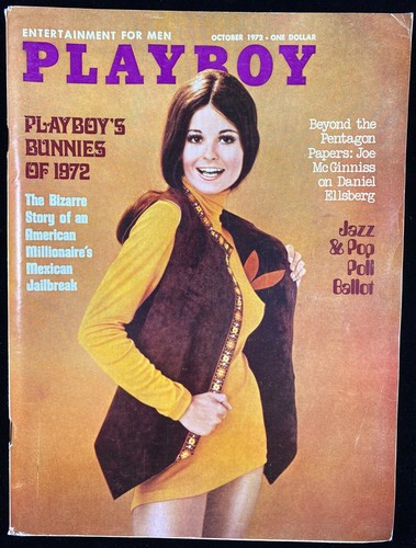 Original October 1972 Issue of Playboy Magazine - Sharon Johansen, Meir ...