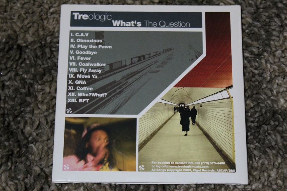 Scarce Treologic-What's The Question CD Cigol Records 2003 Cardboard ...