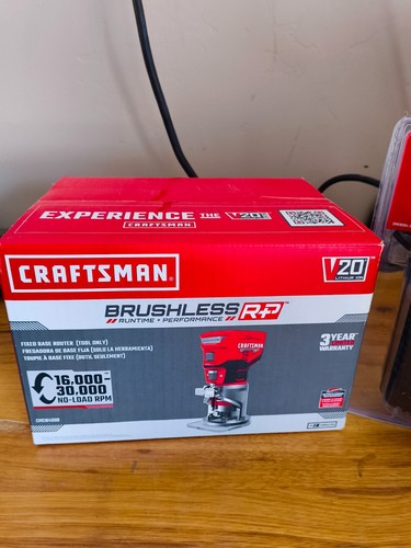 CRAFTSMAN V20 Router Tool Cordless (CMCW400B) Bare Tool W Depth ...