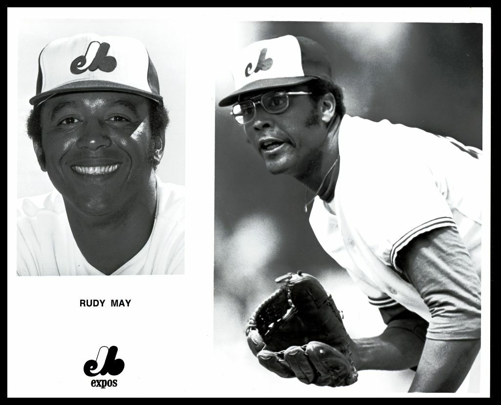 1978 Montreal Expos RUDY MAY Team Issue Original Photo Type 1 | eBay