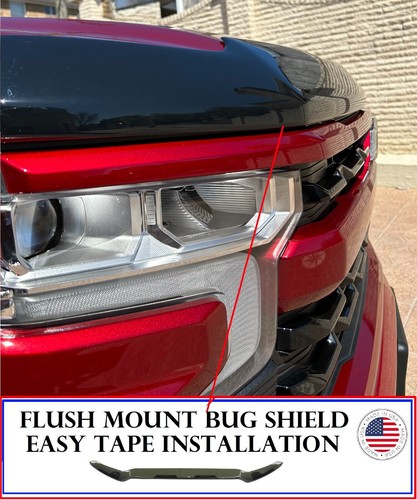 Bug Shield Hood Protector Tape On SMOKED Deflector FOR Ford Edge 2015 ...