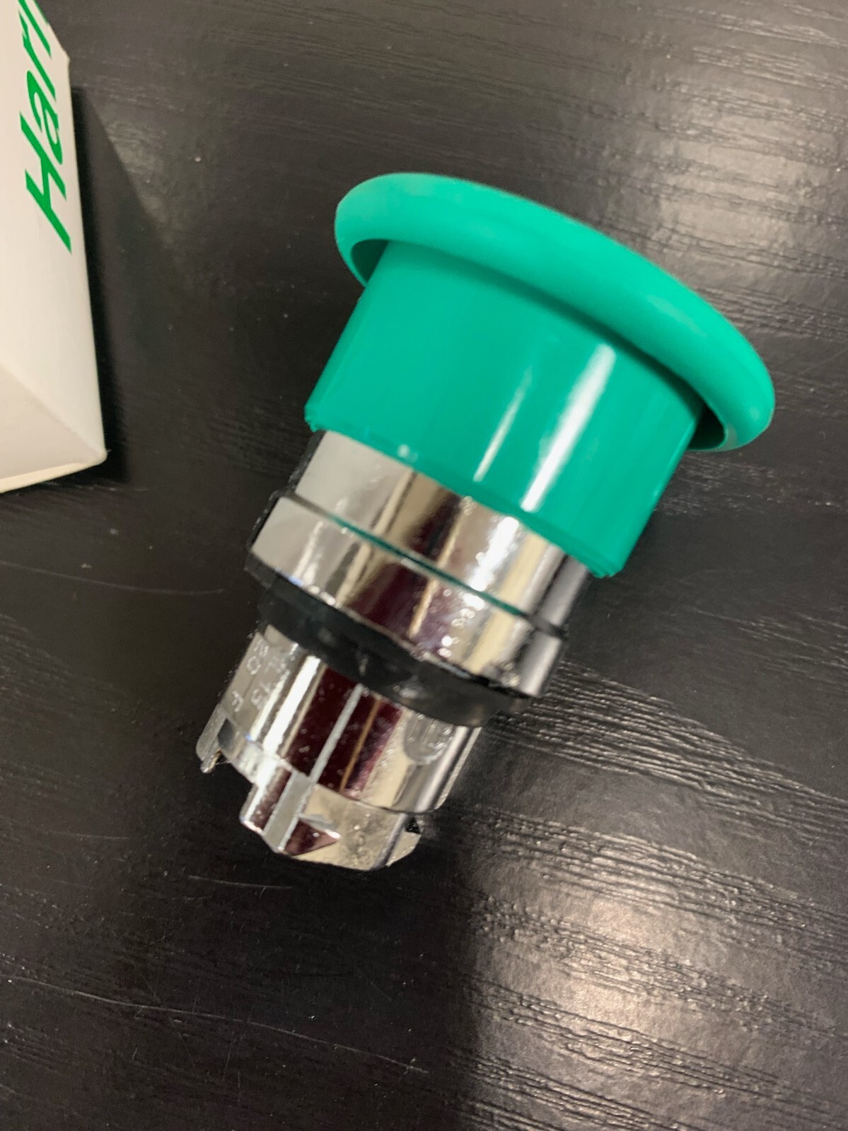 Schneider Electric ZB4BC3 Pushbutton Mushroom 40mm Dia Green Ø40 ...