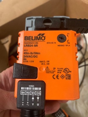 BELIMO LRB24-SR, 24 VAC/DC Proportional Control Actuator | eBay
