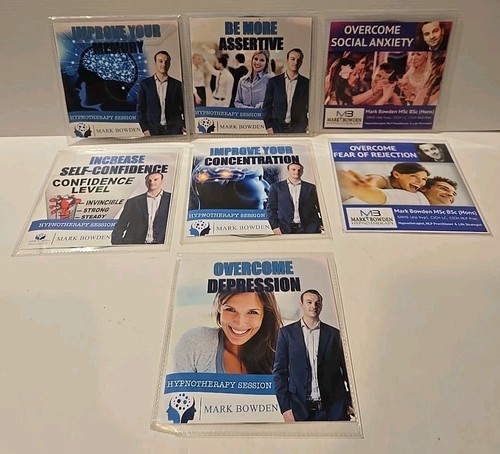 Mark Bowden - Hypnosis Hypnotherapy CDs - Self Help - LOT OF 7 Topics ...