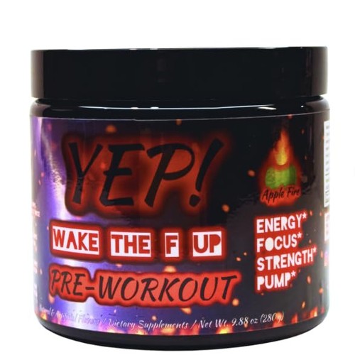 YEP Wake The Faith Up Advanced Pre-Workout - Apple Fire - 40 Servings ...