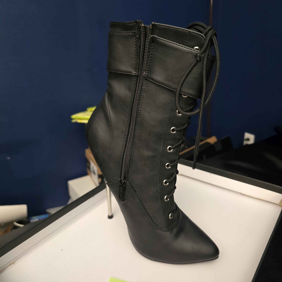 Kinky BDSM Heels Boots Pleaser Devious Dagger 1023 Size 10 | eBay
