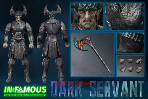 IN-FAMOUS IF004 1/6 Justice League Steppenwolf Action Figure Model Toys ...