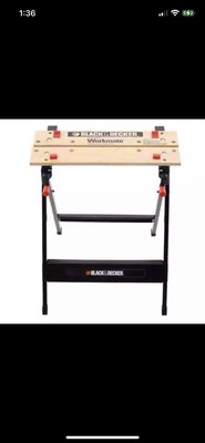 Workmate 125 30 in. Lightweight Folding Portable Workbench 350-pound ...