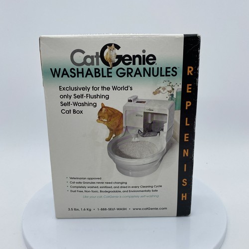 CatGenie Washable Granules for Self Washing Litter Box Litter Cat ...
