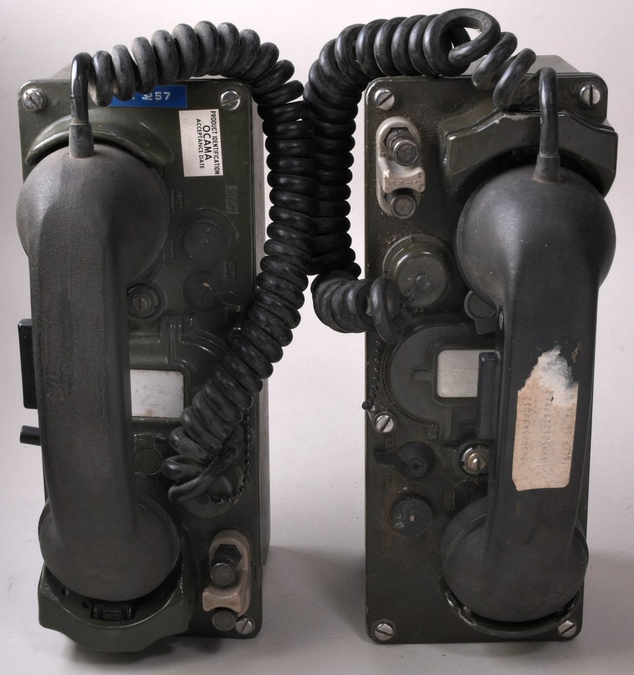 Lot of 2 good 1960s TA-312/PT military telephones. Ringer works | eBay