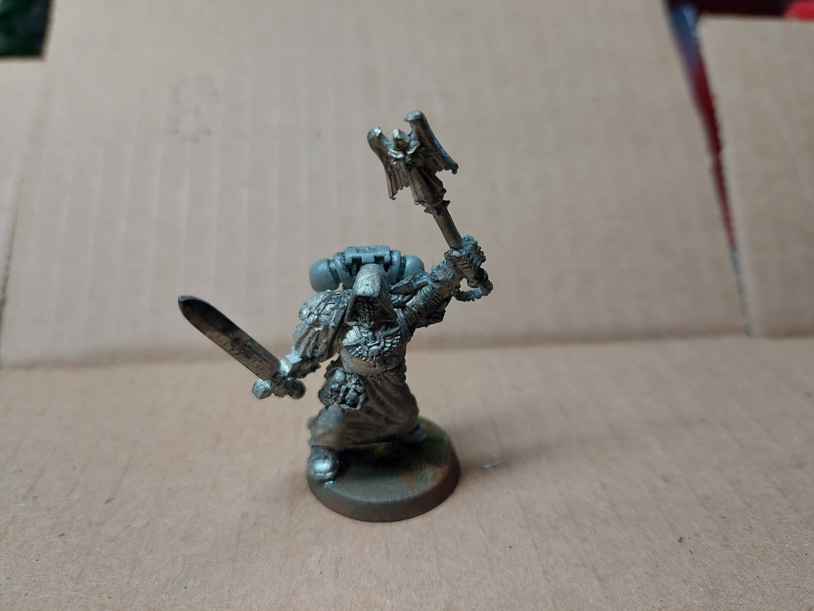 Dark Angels Chaplain Asmodai Oldhammer GW Warhammer 40k WH40k OOP Metal ...