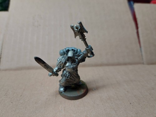 Dark Angels Chaplain Asmodai Oldhammer GW Warhammer 40k WH40k OOP Metal ...