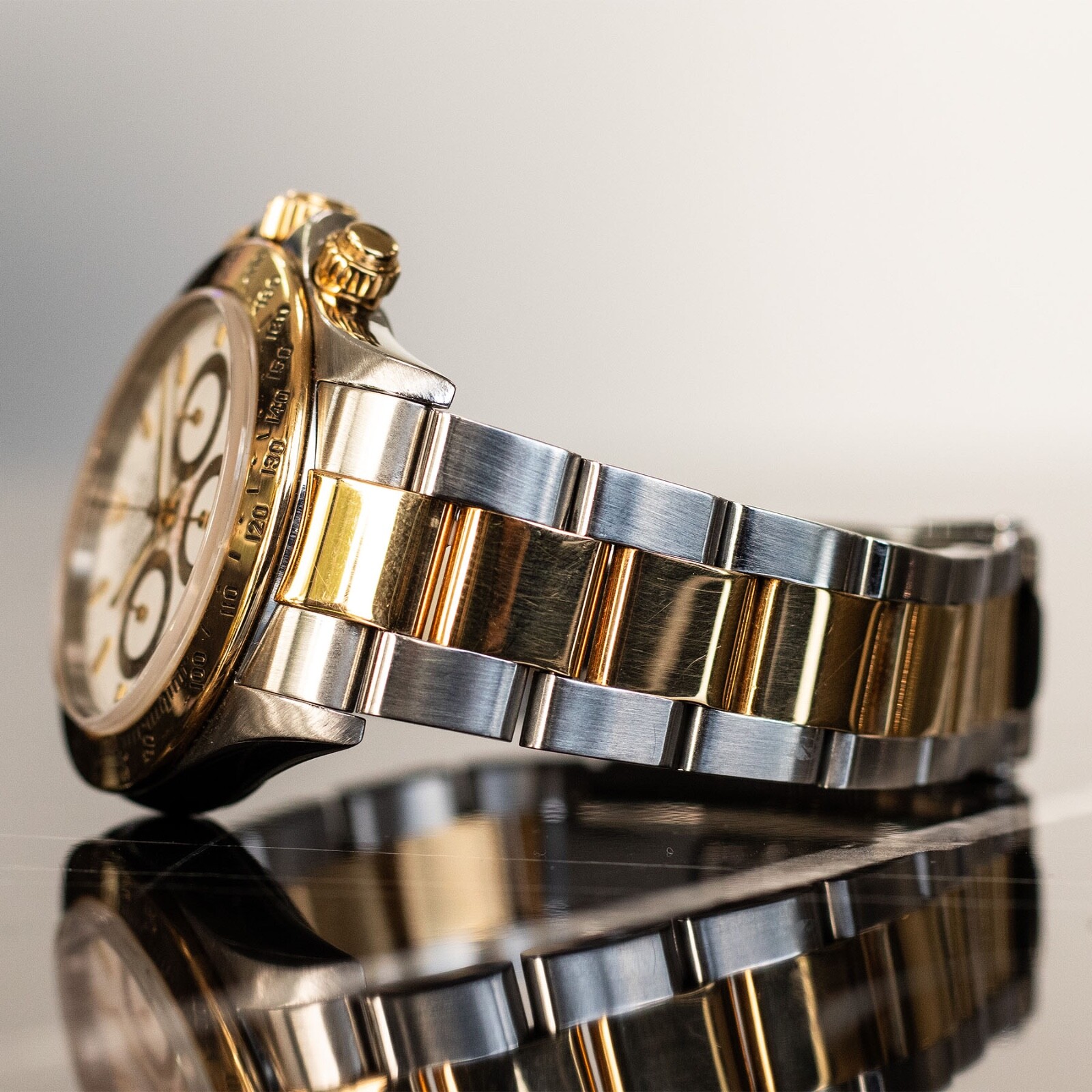 Rolex 16523 Daytona Zenith White Dial Two Tone Watch | eBay