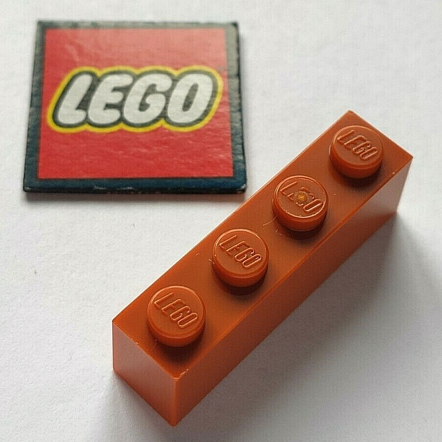 LEGO 1x4 BRICKS (Packs of 8 Bricks) Choose Your Colour - NEW Design ID ...