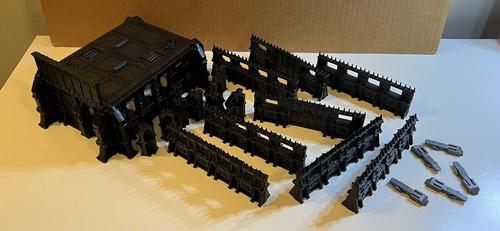 Warhammer 40k STC Hab-Bunker Assembled Primed Ultimate Starter Set | eBay