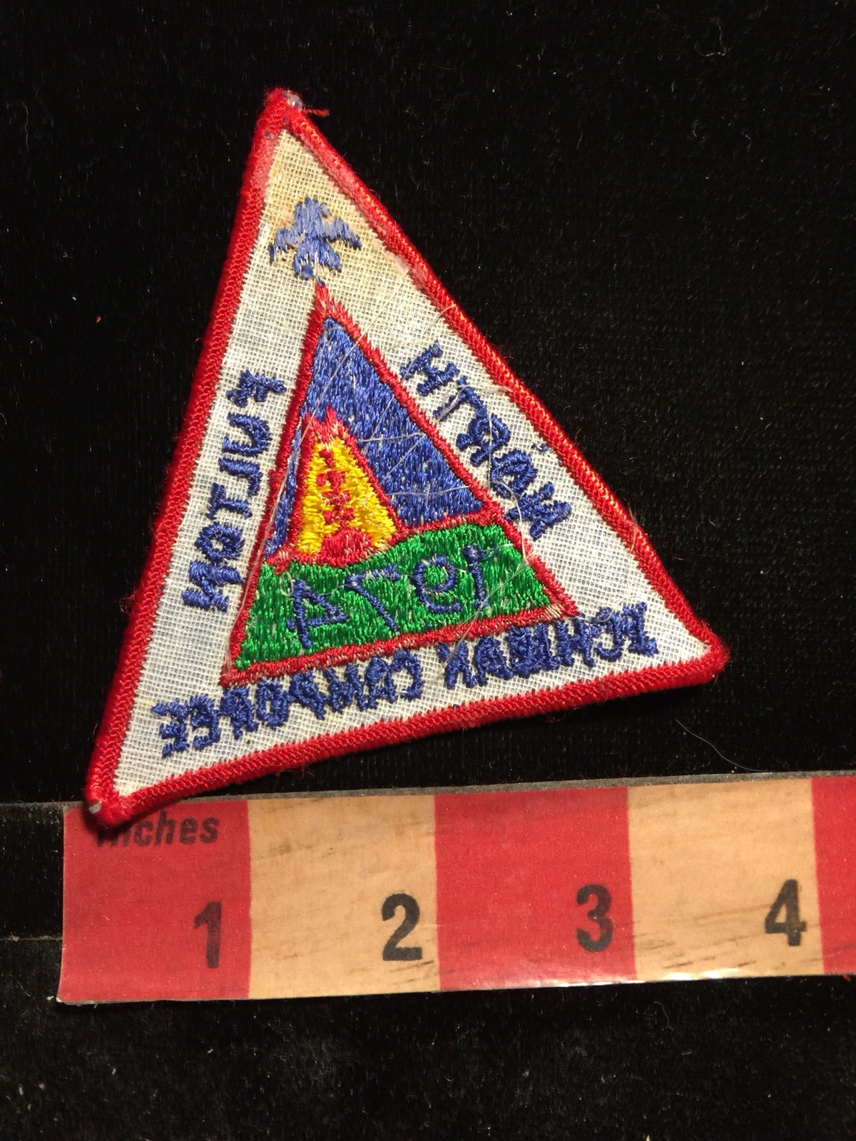 Vtg 1974 NORTH ICHIBAN CAMPOREE BSA Boy Scouts Triangle Patch 86I5 | eBay