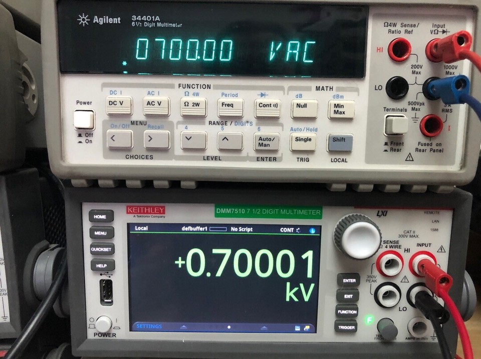Agilent HP Keysight 34401A Digital Multimeter 6.5 Digit Tested pass | eBay