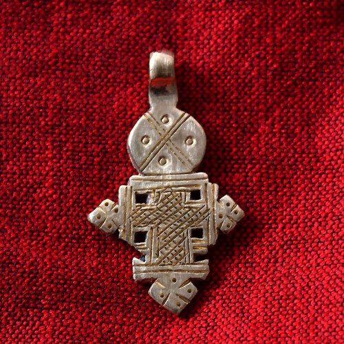 Ethiopian neck cross orthodox pendant tribal ethnic African charm ...