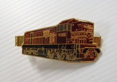 NSW 49 CLASS DIESEL LOCOMOTIVE INDIAN RED LIVERY BADGE OR TIE BAR | eBay