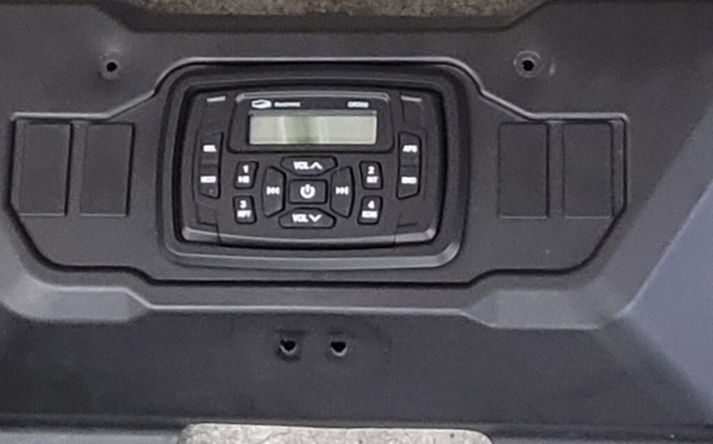 Can-Am Defender Stereo Kit Waterproof Overhead Audio System 16-25 Plug ...
