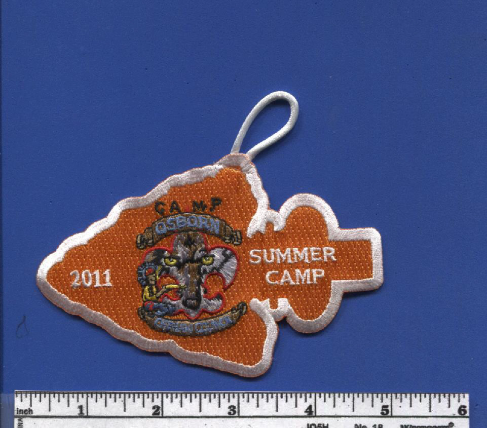 2011 BSA Camp Osborn Summer Camp Patch | eBay