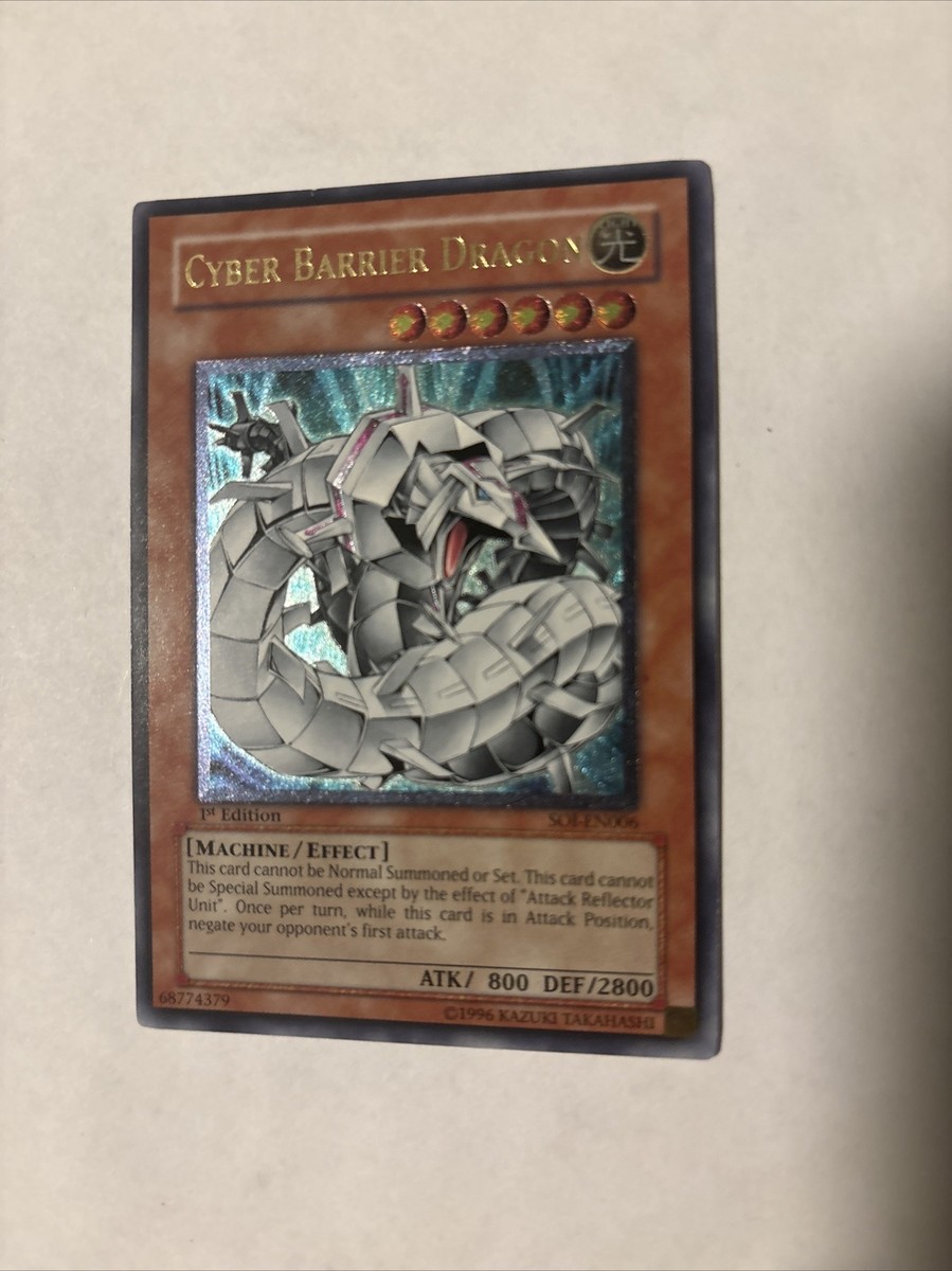 Cyber Barrier Dragon Yugioh