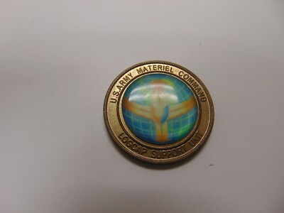 CHALLENGE COIN U.S. ARMY MATERIEL COMMAND LOGCAP SUPPORT UNIT | eBay