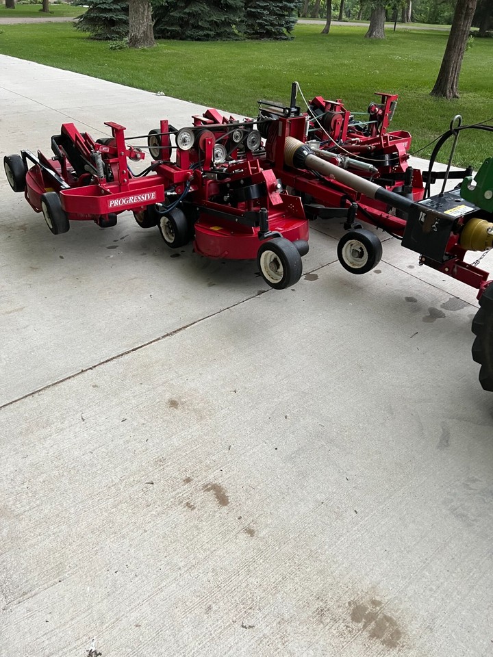 Progressive Pro-Flex 120 rough/finish mower 10ft cut width bat wing | eBay