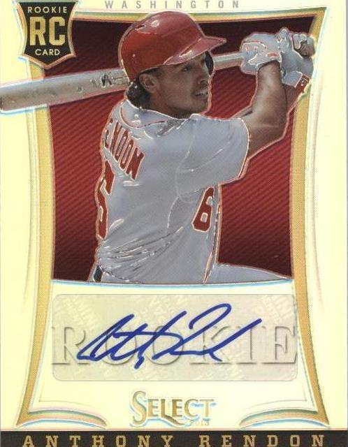 2013 Panini Select - Rookie Autographs Anthony Rendon #249 Silver Prizm ...