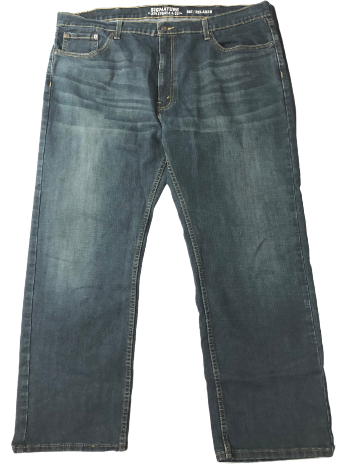 Levi's Signatures S61 Relaxed Fit Dark Wash Blue Jean… - Gem