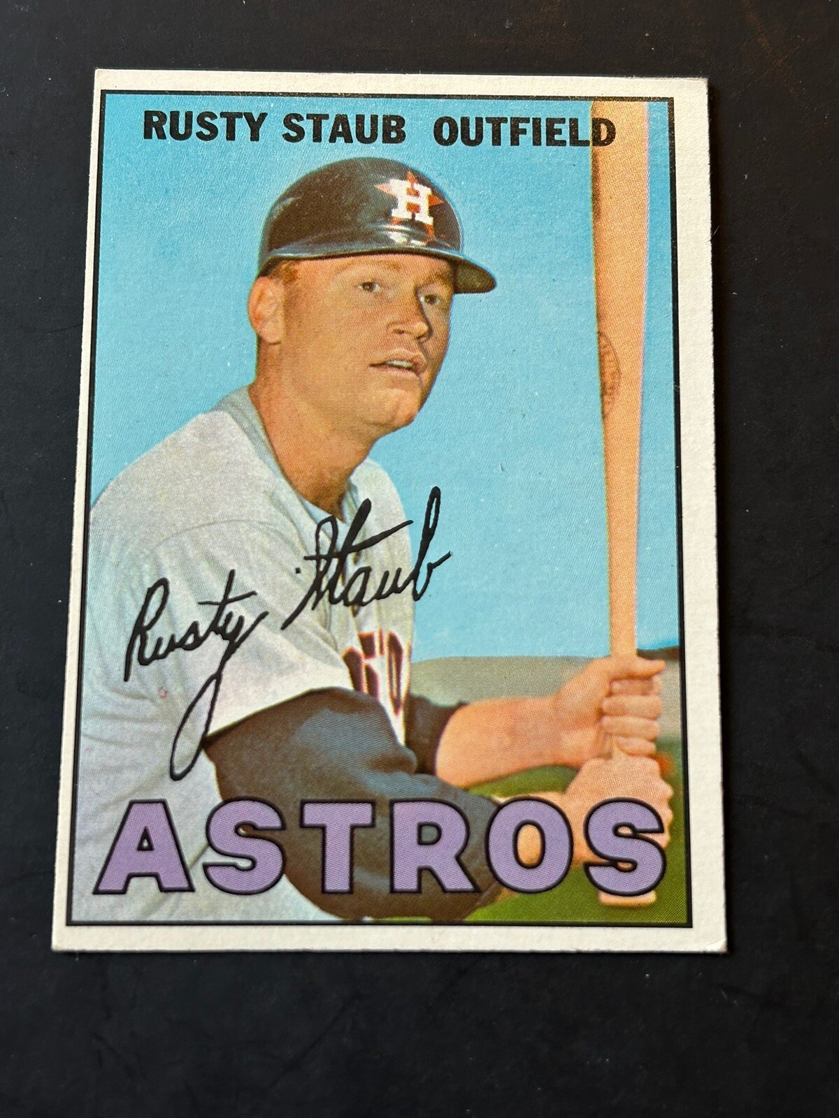 1967 Topps Baseball #73 Rusty Staub EX+ Houston Astros | eBay