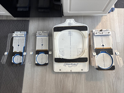 Hoopmaster with Fixtures 9 Cm, 12 Cm, 15 Cm Freestyle Kit With Mount | eBay