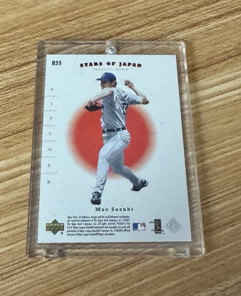 ICHIRO ROOKIE CARD 2001 UD SP Authentic JAPAN BASEBALL Seattle Mariners ...