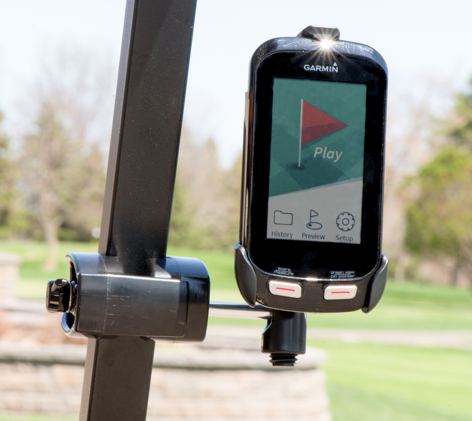 Golf Cart Gps Mount / Holder for Garmin G7 Approach | eBay