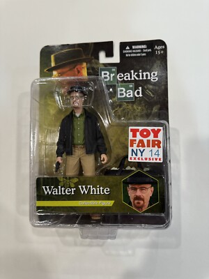 Mezco Toyz Breaking Bad Walter White 2014 Toy Fair Exclusive Action ...