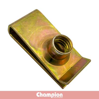 Champion CBP74 Panel Trim Fasteners Short Captive Nuts M6 x 1.00mm Pack ...