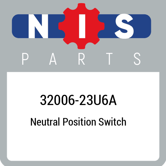 32006-23U6A Nissan Neutral position switch 3200623U6A, New Genuine OEM ...