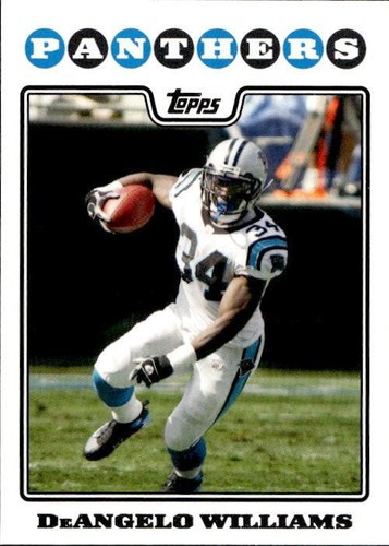DeAngelo Williams 2008 Topps #88 Carolina Panthers | eBay