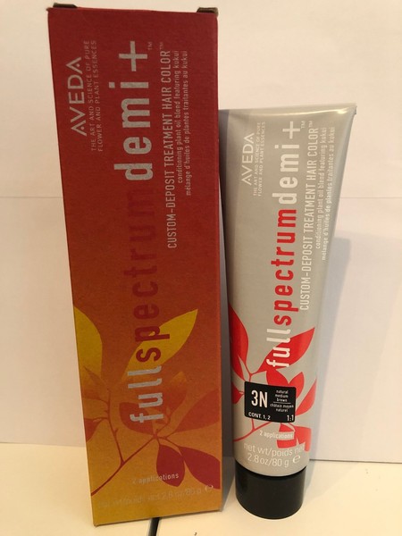 Aveda Full Spectrum Demi Treatment Hair Color 3n Natural Medium Brown ...