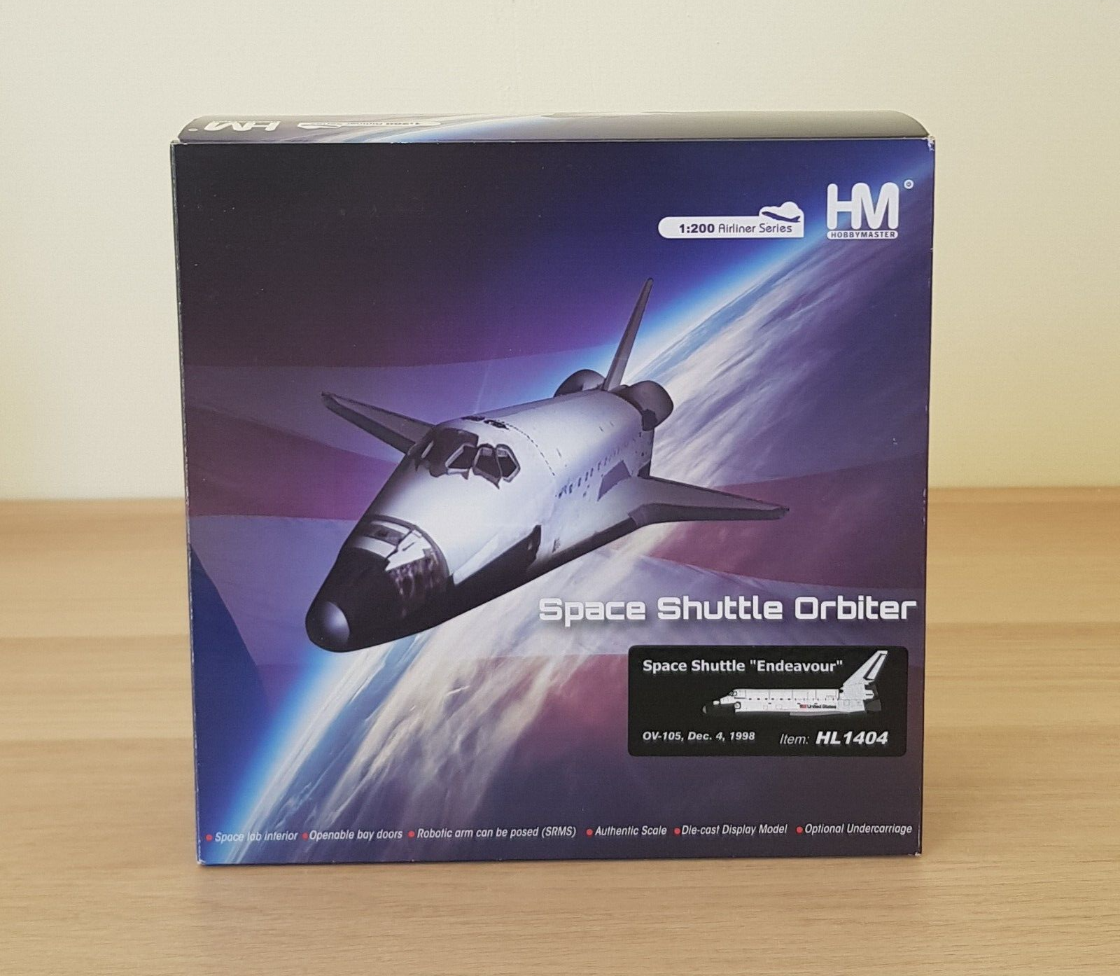 Space Shuttle NASA, OV-105 Endeavour, STS-88 Launch , Hobby Master 1/ ...