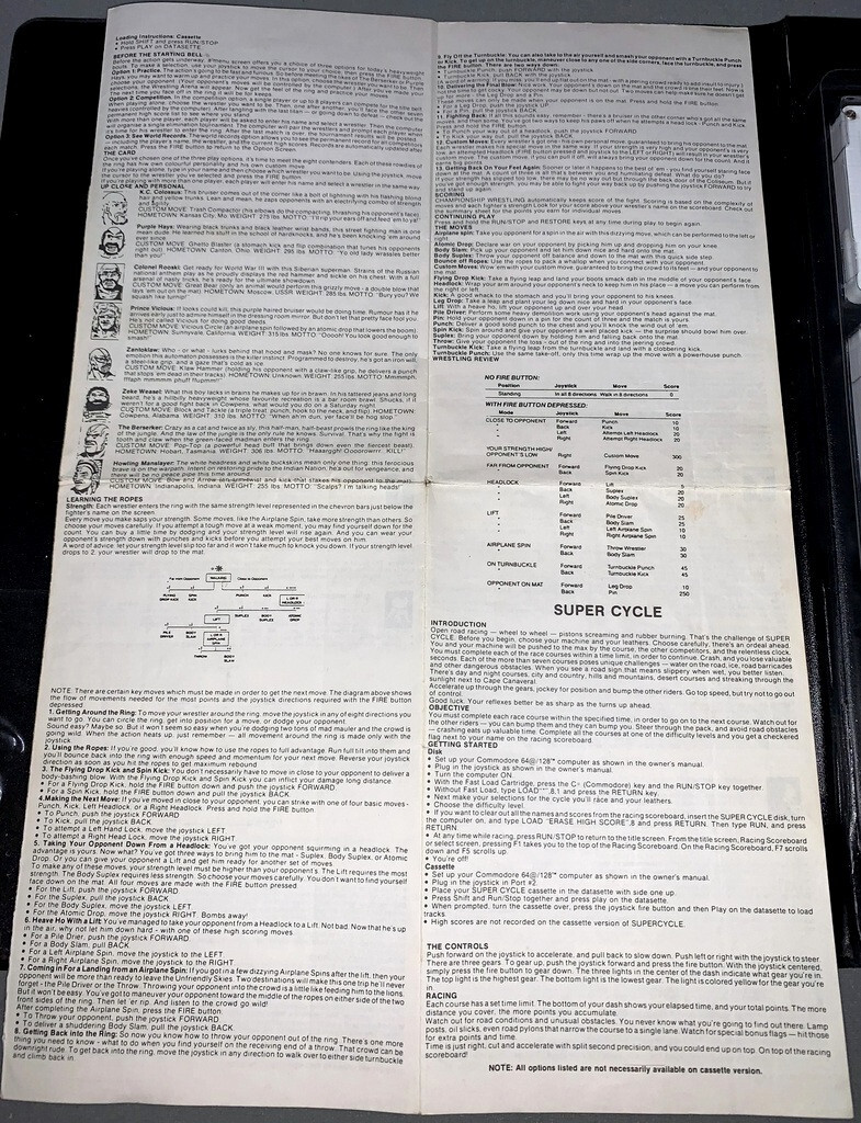 ECP BLUE RIBBON Hit Pak, OZISOFT / EPYX, Commodore 64 / 128 Cassette ...