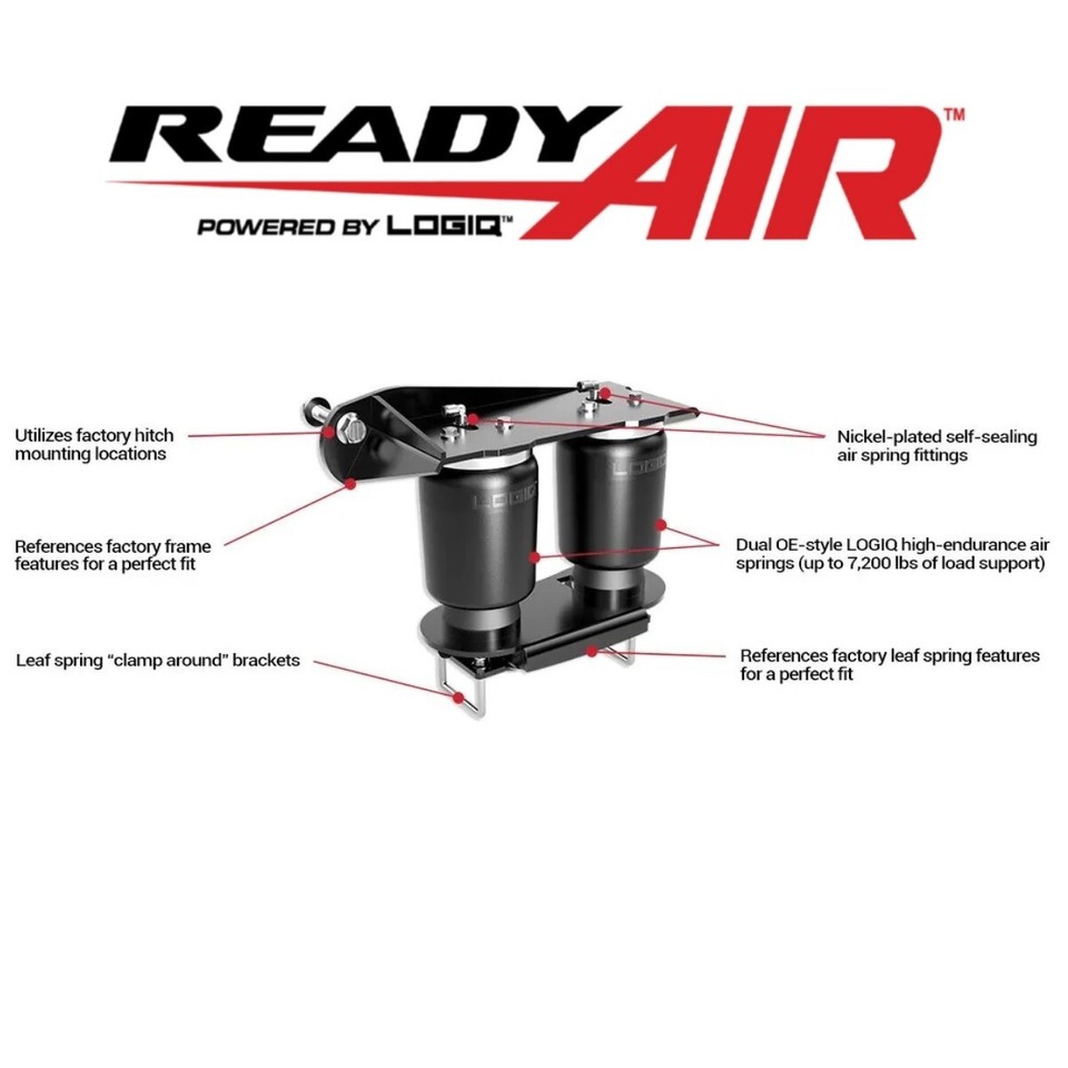 ReadyLIFT ReadyAir Air Springs Viair 280 Compressor Kit for 11-16 Ford ...